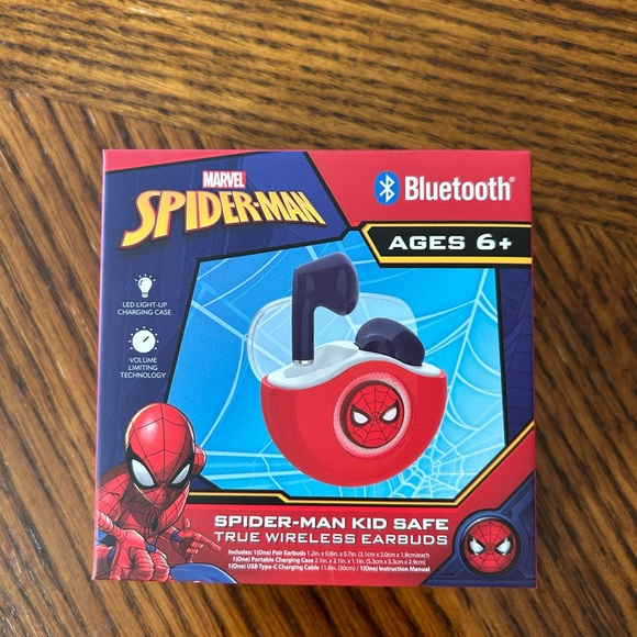 Marvel | Headphones | Nwt Spiderman Earbuds | Poshmark